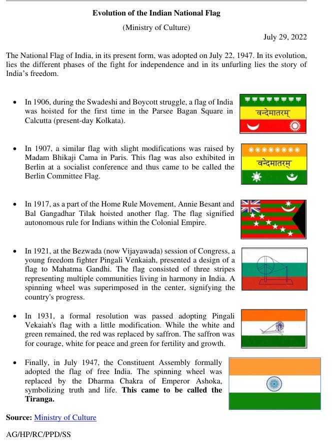 6 Fascinating Facts About India’s Flag - A Historical Timeline of Its ...