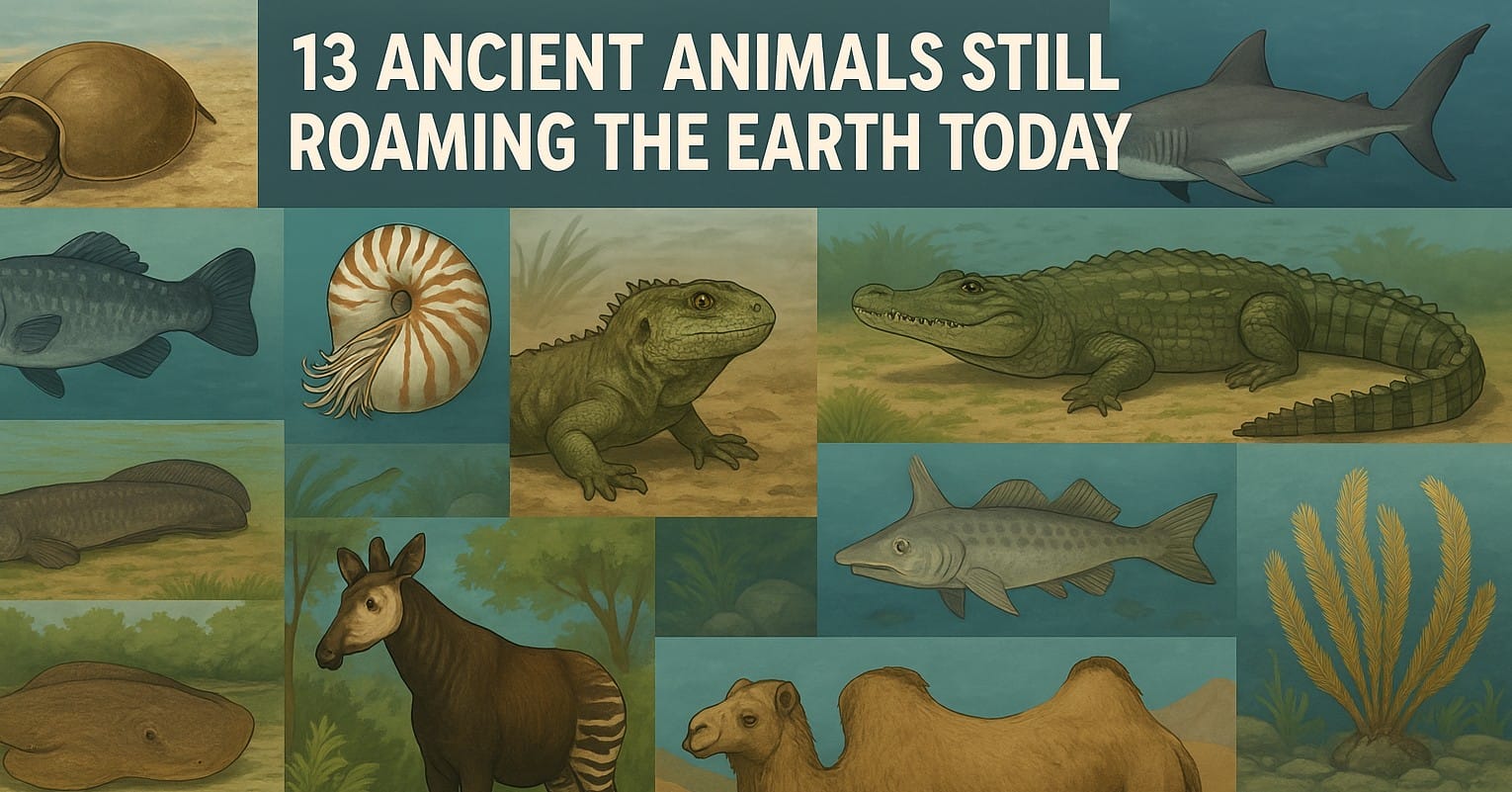 13 Ancient Creatures You Can Still See in Real Life
