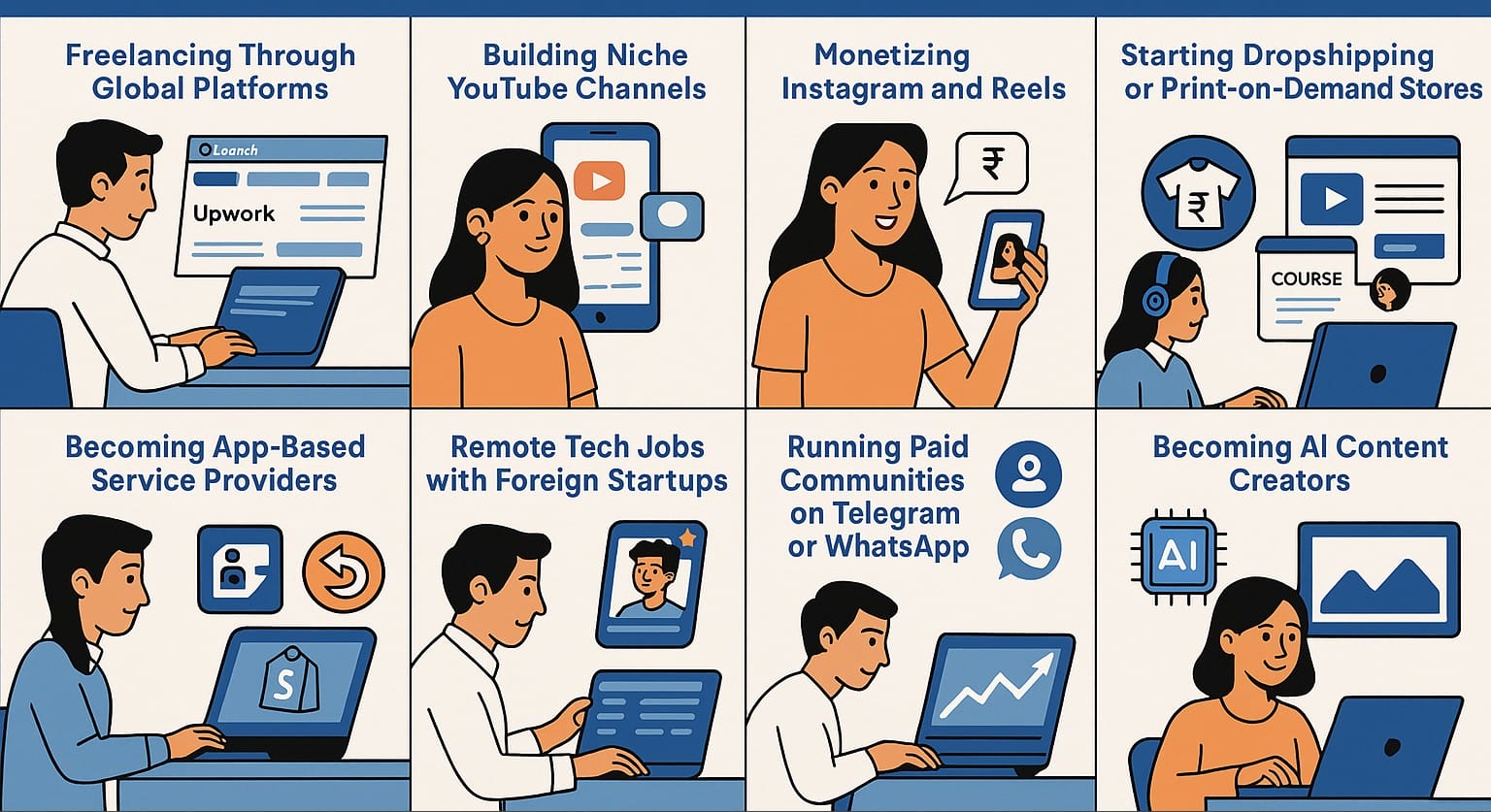 10 Ways Indians Are Using Tech to Build Careers Outside 9-to-5